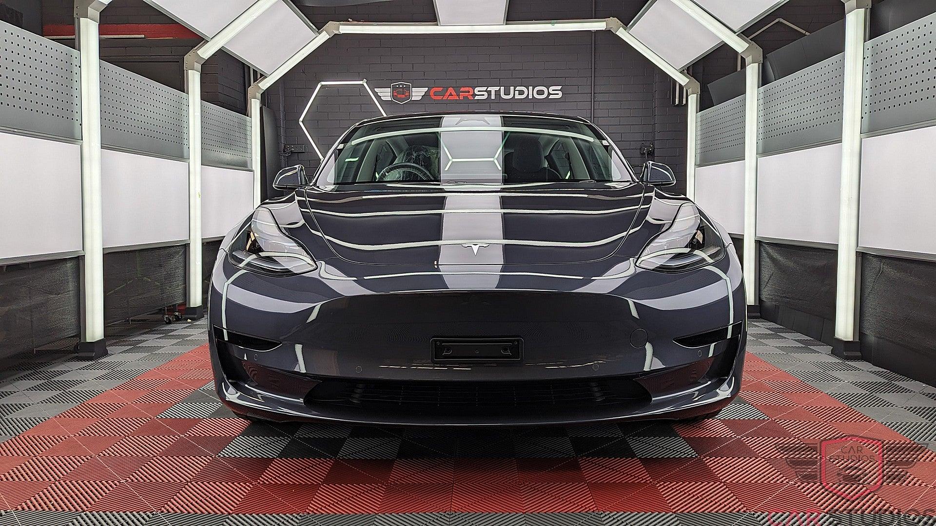 2022 Tesla Model 3 Navy Blue – Car Studios