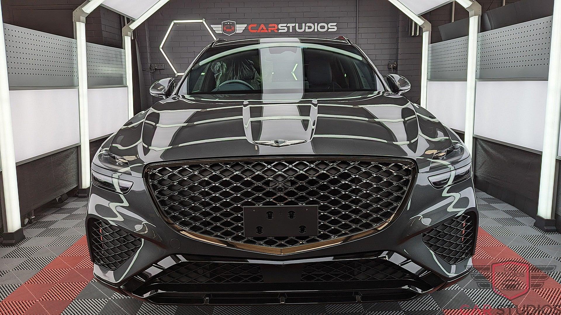 2023 Genesis GV70 Grey Blue Interior – Car Studios